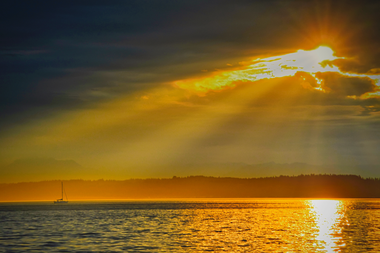 Sunset of the week 11-25-19 | Westside Seattle